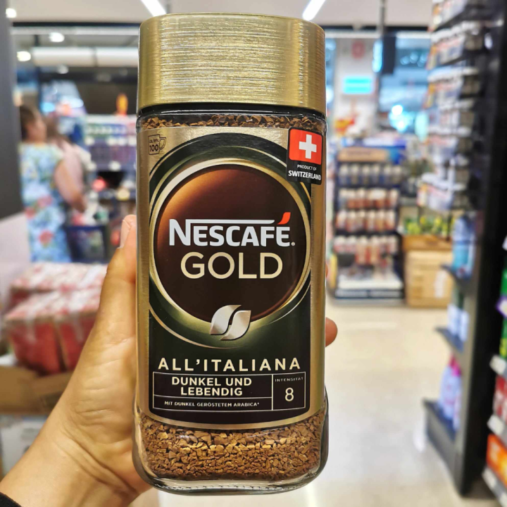 Nescafe Gold All Italiana เนสกาแฟ โกลด์ ออล อิตาเลียน่า คอฟฟี่ (กาแฟ ...