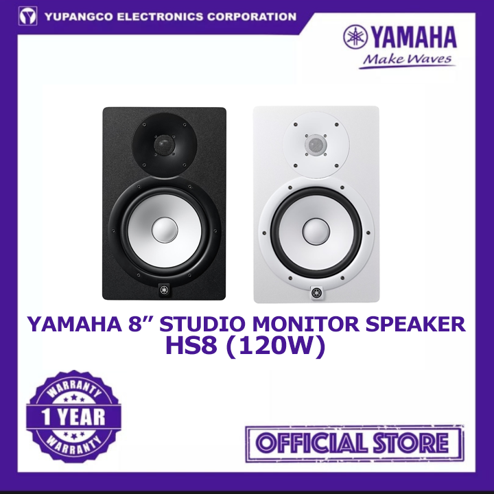 Yamaha HS8 Powered Studio Monitor (PAIR) | Lazada PH