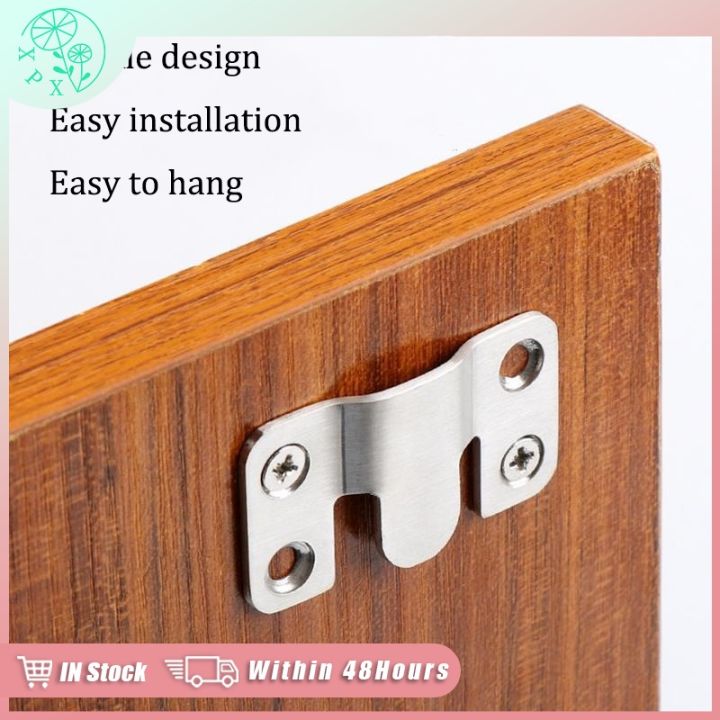 10Pcs Flush Mount Bracket Clip Heavy Duty Large Picture Photo Frame ...