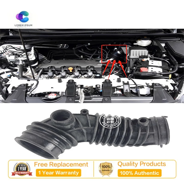 ท่อไอดีตัวกรองอากาศสำหรับฮอนด้า12 13 14 15 16 CRV2.0/2.4ท่อดูดอากาศ | Lazada.co.th