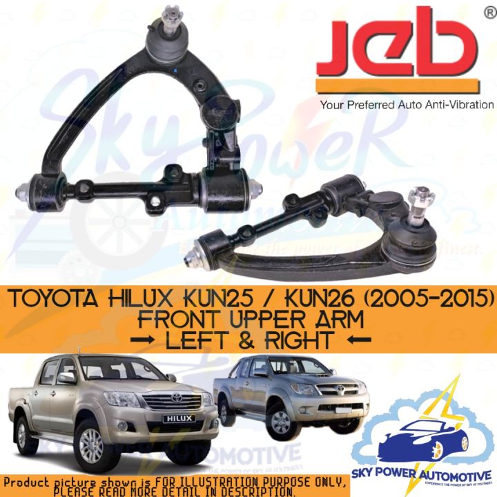 TOYOTA HILUX KUN25 / KUN26 (2005-2015) JEB UPPER ARM (FRONT LEFT ...