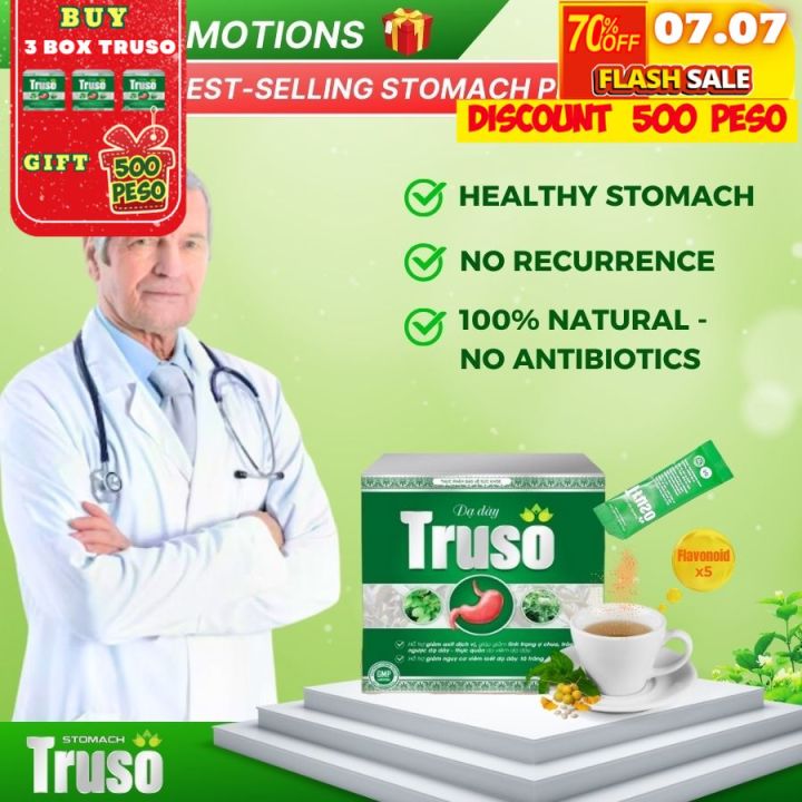 LEGIT Store Powder TRUSO stomach herbal reduces stomach acid reflux ...