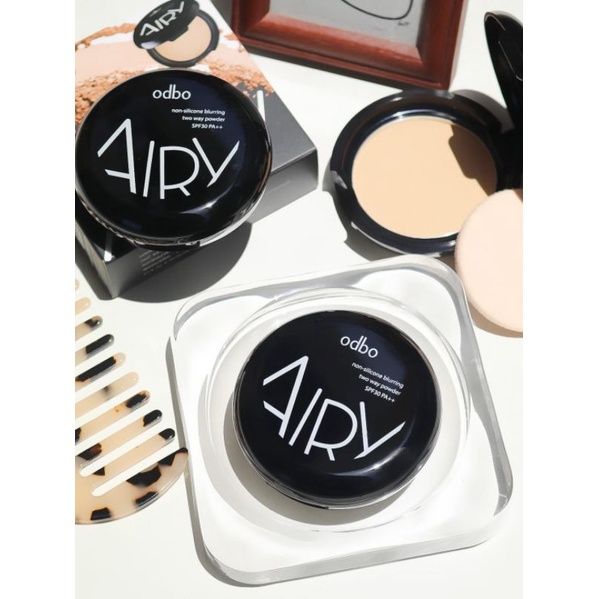 𝗼𝗱𝗯𝗼 𝗔𝗜𝗥𝗬 𝘁𝘄𝗼 𝘄𝗮𝘆 𝗽𝗼𝘄𝗱𝗲𝗿 แป้งAIRY | Lazada.co.th