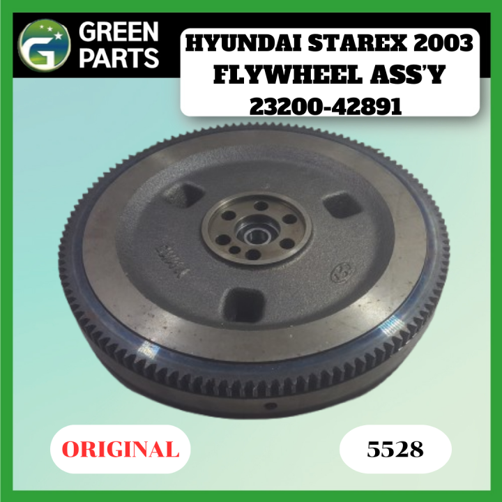 FLY WHEEL ASSEMBLY FOR HYUNDAI STAREX MODEL 2003 (ORIGINAL) / 23200 ...