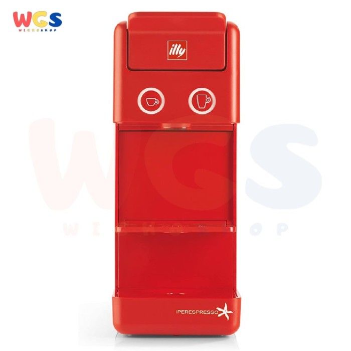 Illy Y3.3 Espresso & Coffee Machine iperEspresso Capsules - Red ...