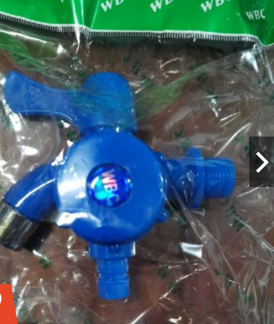 PER PCS! 2 Way Faucet Washing Machine Faucet Plastic Two Way Faucet PVC ...