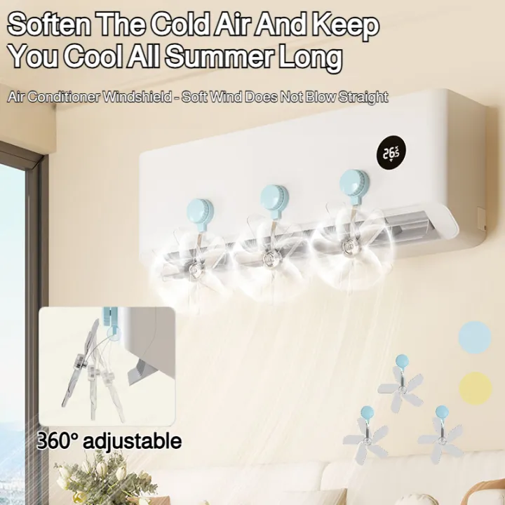 🍃🍃【Say goodbye to direct cold air】Suction Cup Type Air Conditioner ...