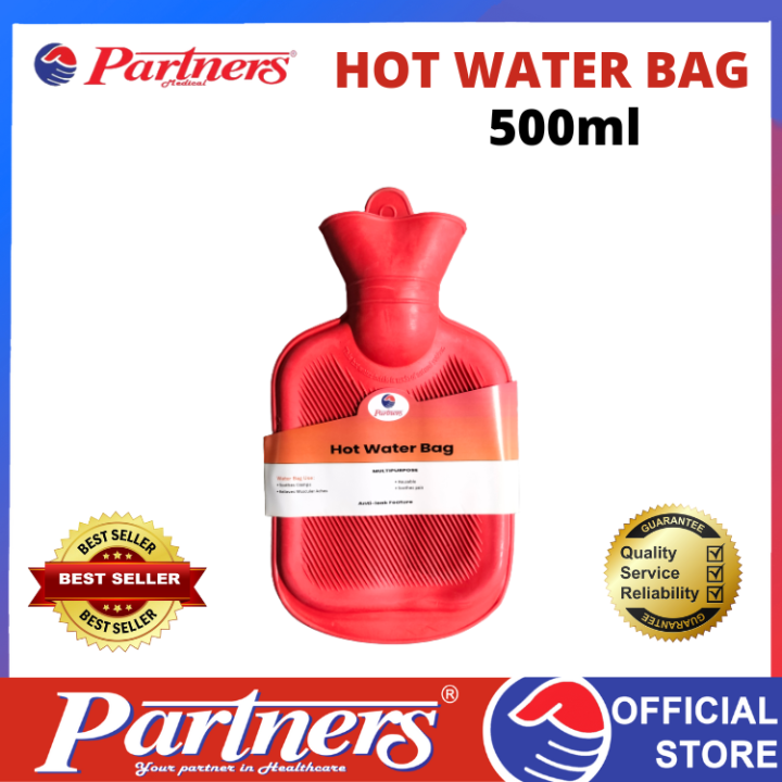 PARTNERS HOT WATER BAG 500 ML (RED) | Lazada PH