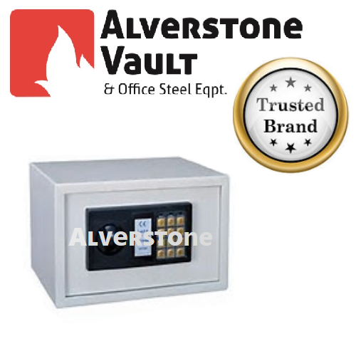 Alverstone Vault Digital Safe with Override Key, Steel Storage and ...