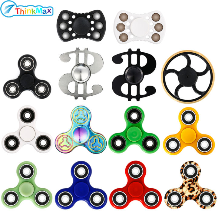 Hand Spinner Fidget Spinner Desk Focus Finger Toy (Random Color ...