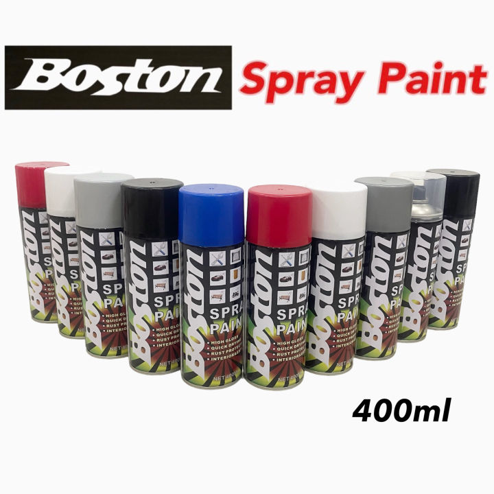 Acrylic Spray Paint Boston 400ml | Lazada PH