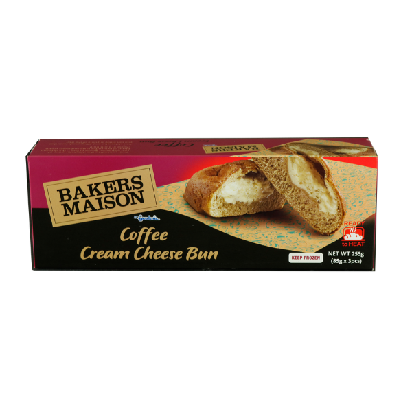 Bakers Maison Coffee Cream Cheese Bun 3 pcs/Box | Lazada PH