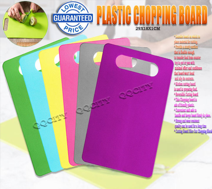 Nonslip Plastic Chopping Board Food Cutting Block Mat Tool Kitchen ...