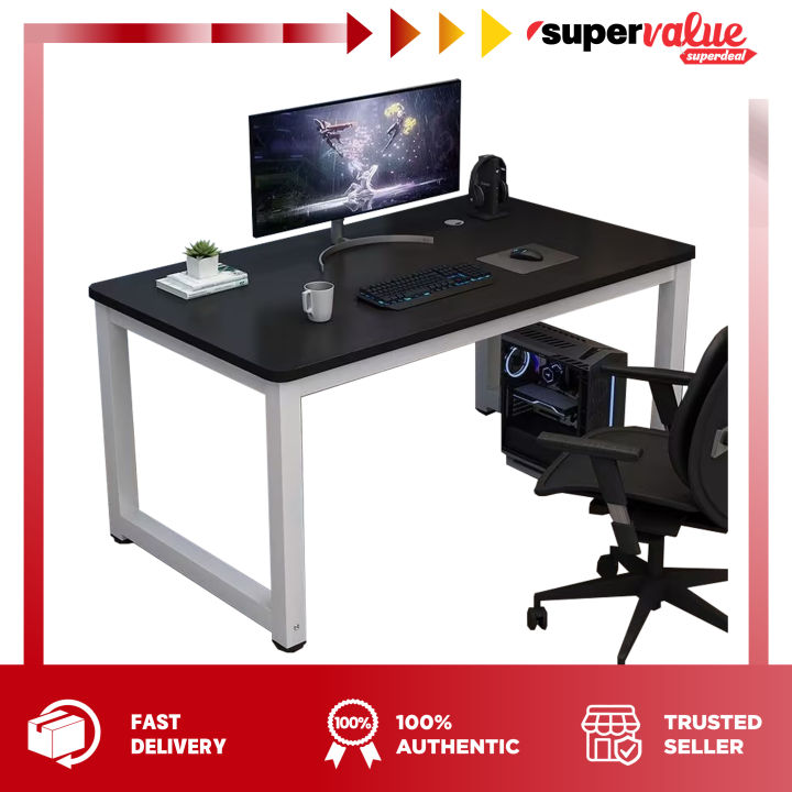 SuperValue Desktop Computer Desk Desk Home Study Table Rectangular ...
