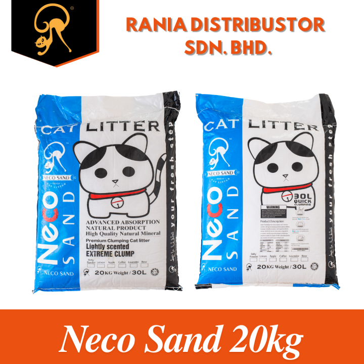 Neco Cat Sand 20 kg / 30L | Lazada