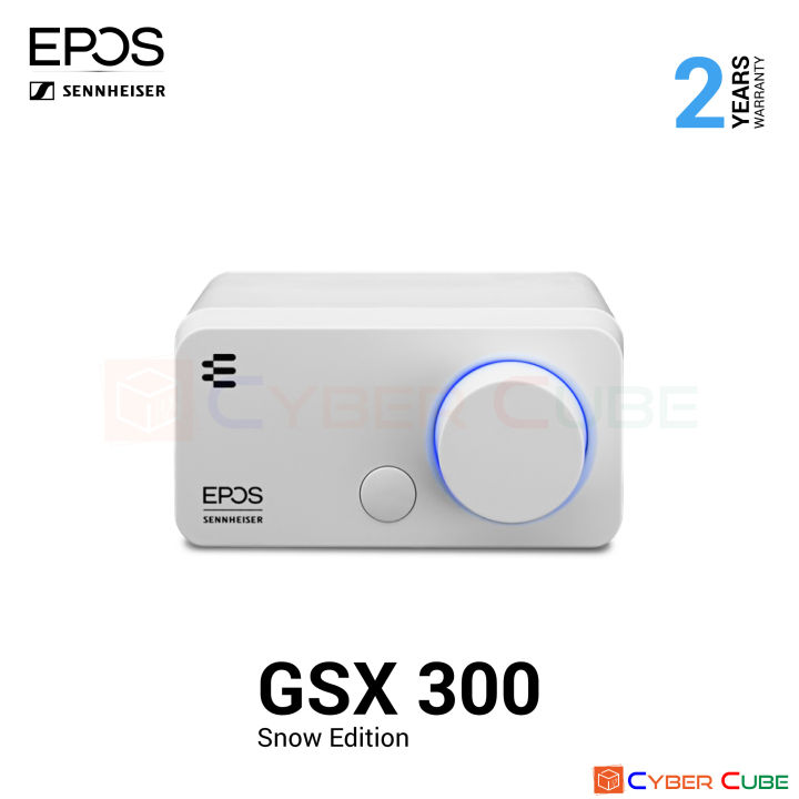 EPOS | Sennheiser GSX 300 ( SNOW Edition ) - External Sound Card for PC ...