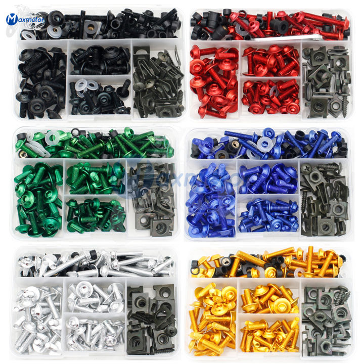 177PCS Fairing Bolts Kit CNC Screws Nut For Honda CBR600RR F5 CBR 600RR 2013-2025 | Lazada PH
