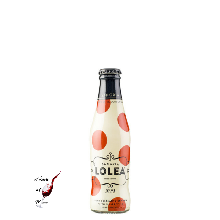Lolea - No. 2 - White Frizzante - Miniature 187ml | Spanish Sangria ...