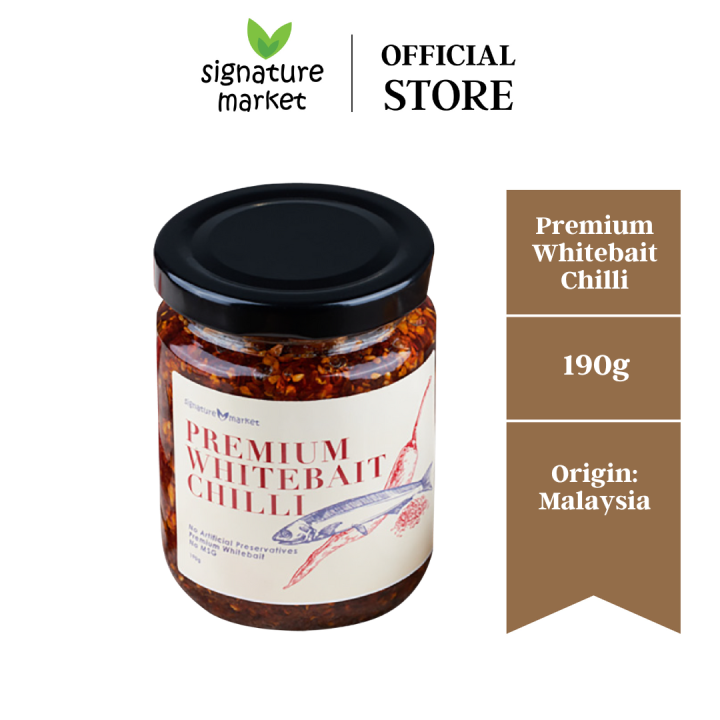 Signature Market Premium Whitebait Chilli (190g) | Lazada
