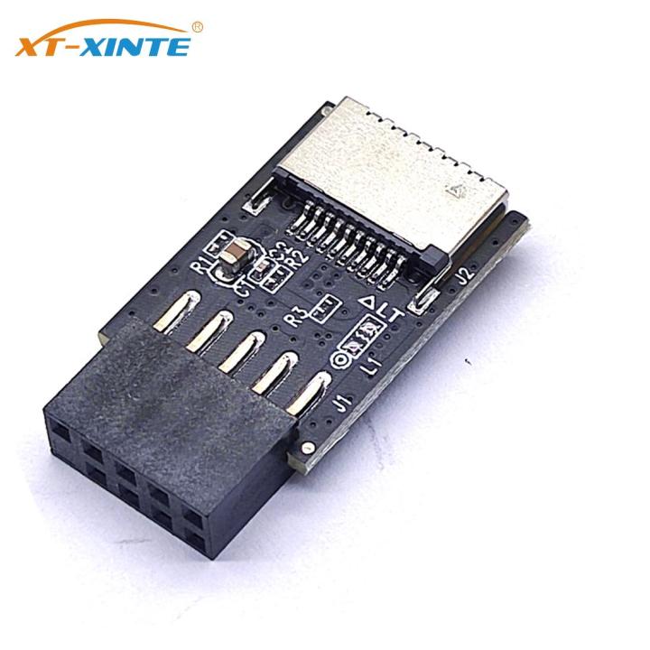 [NEW 2023] Motherboard USB2.0 9Pin to TYPE-C A-KEY Front Connector ...