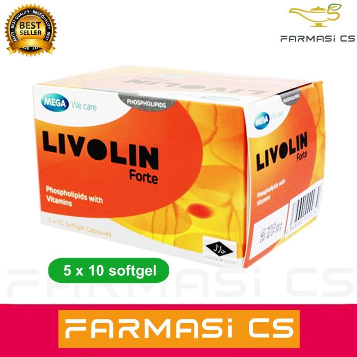 CLEARANCE Mega Livolin Forte 50 capsules (Liver Protection/ Liver Tonic ...