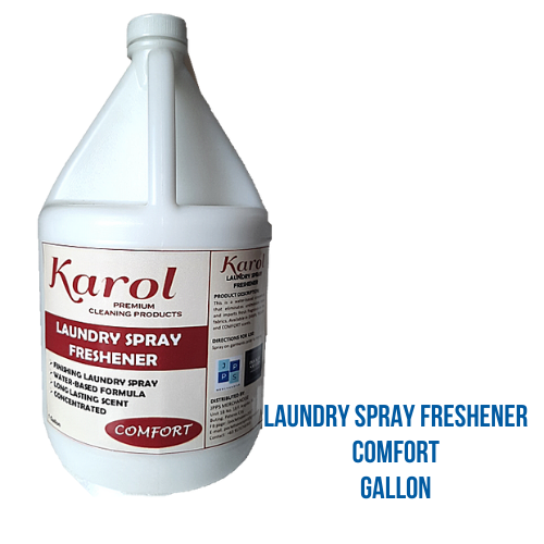 KAROL Laundry Spray Freshener 1 Gallon (Water-based Finishing Perfume ...