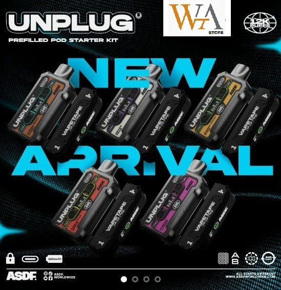 UNPLUG 12K PUFFS VAPETAPE CARTRIDGE DISPOSABLE BY ASDF READY STOCK [WA ...