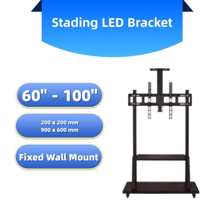LED LCD TV Flat Panel Standing Mount Bracket 1800S ( 60" - 100" ) | Lazada