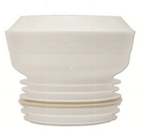 4" Offset Sit Toilet Pan Connector Getah Jamban Duduk Penyambung | Lazada