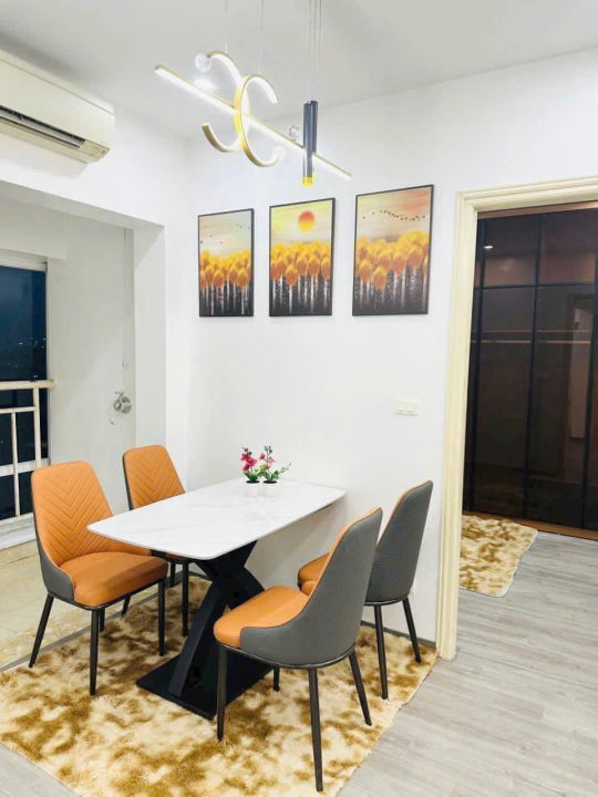 Bộ bàn ăn mặt đá nhập khẩu sang trọng, hiện đại CTL05 Juno Sofa nhiều lựa chọn | Lazada.vn