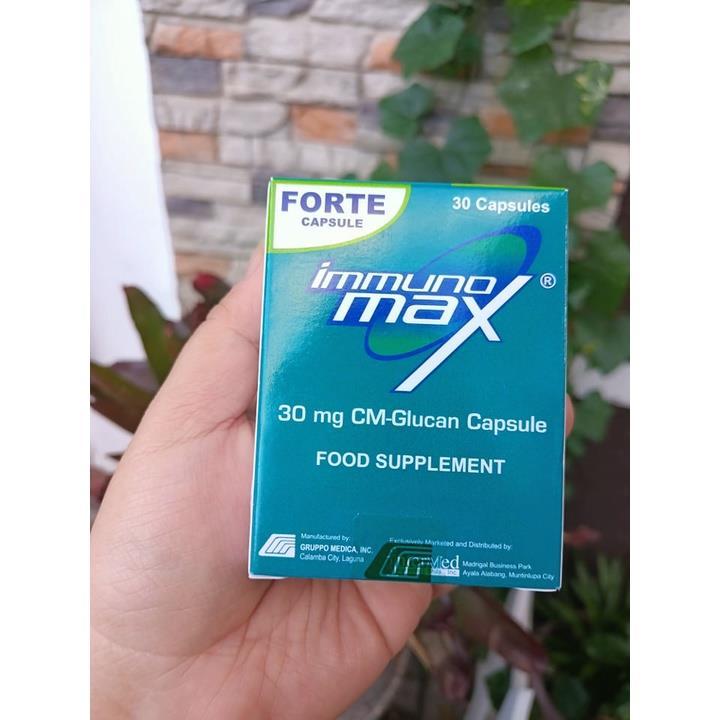 Immunomax forte 30mg CM-Glucan Capsule | Lazada PH