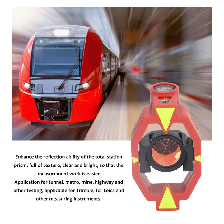 Total Station Mini Prism Red Yellow Total Station Surveying Prism ...