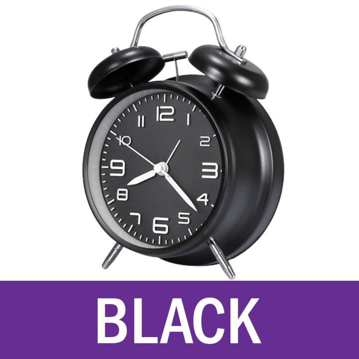 PRADO MALAYSIA Vintage Steel Alarm Clock Heavy Sleepers Loud Alarm ...