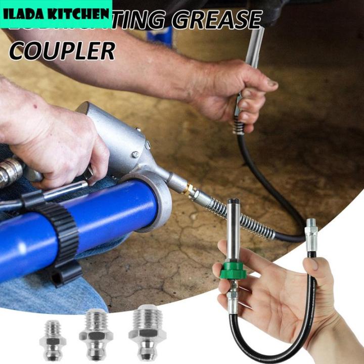 Grease Coupler Tool High Pressure Grease Coupler with 3 Lock Clamp Type ...