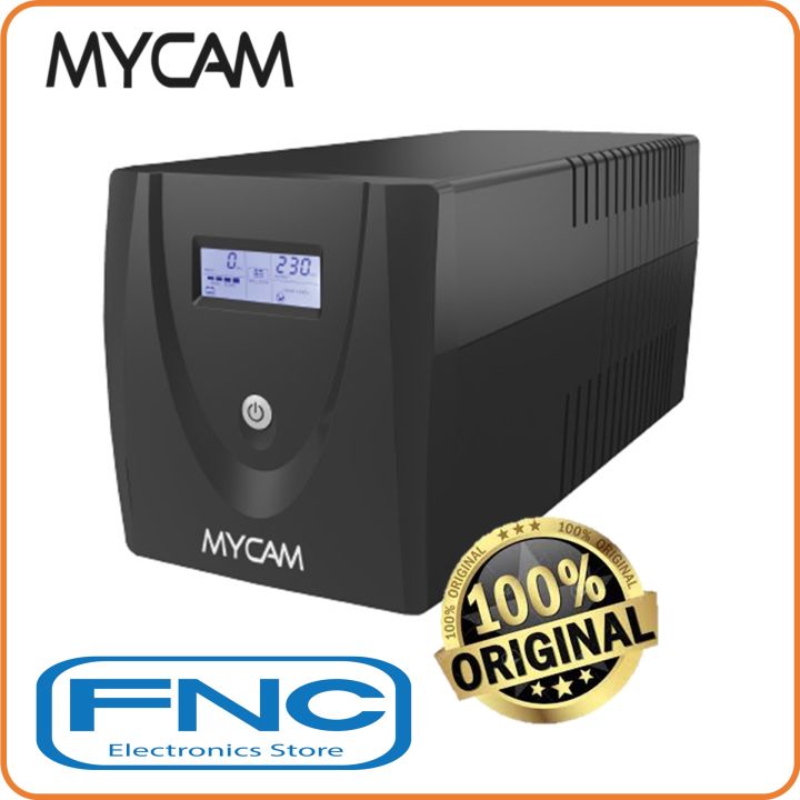 MYCAM MC800VA UPS Micropower 800VA Line Interative UPS With Simulated Sinewave Output 1 x 12V ...
