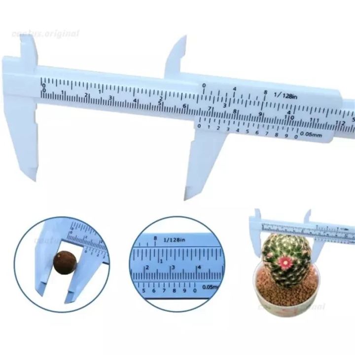 Plastic Vernier Caliper Rulers Pachometer Measurement Tools Measuring ...