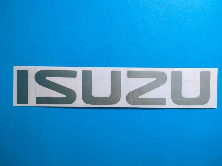 ISUZU FUEGO TAIL GATE DECALS (SMALL) FOR 2000-2002 ISUZU FUEGO | Lazada PH