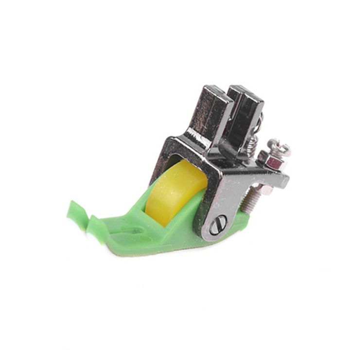 Universal Industrial Sewing Machine Leather Roller Wheel Presser Foot ...