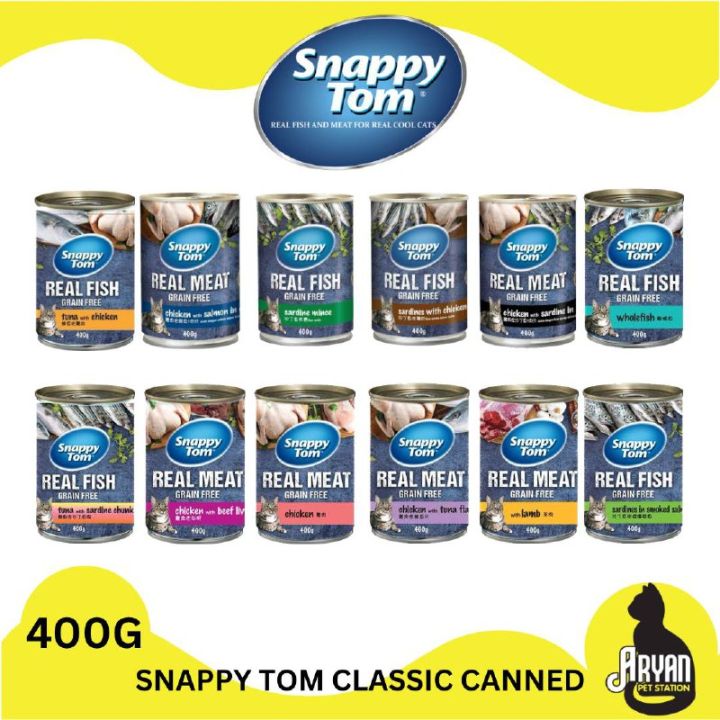 (400g) Snappy Tom Classic Canned | Lazada