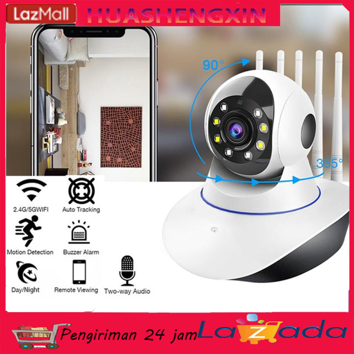 Kamera Nirkabel WiFi Smart HD cctv pro jarak jauh CCTV Wifi IP Kamera 5 ...