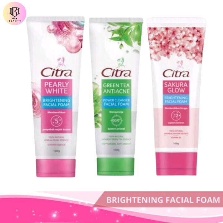 Citra Facial Foam 100g / Citra Sabun Wajah / Sabun Wajah Citra | Lazada ...