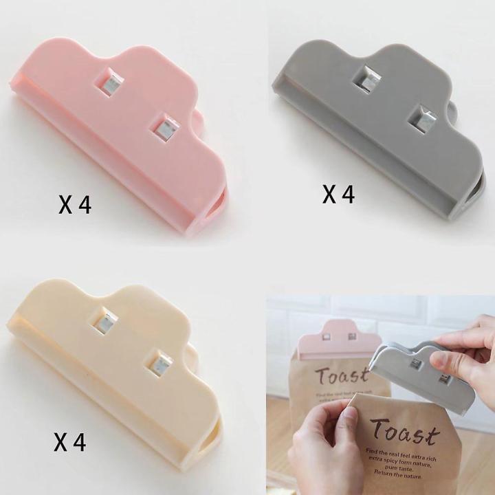 Pack Chip Bag Clip Heavy Duty 4 inch 10CM Food Clips Sealer for Kitchen ...