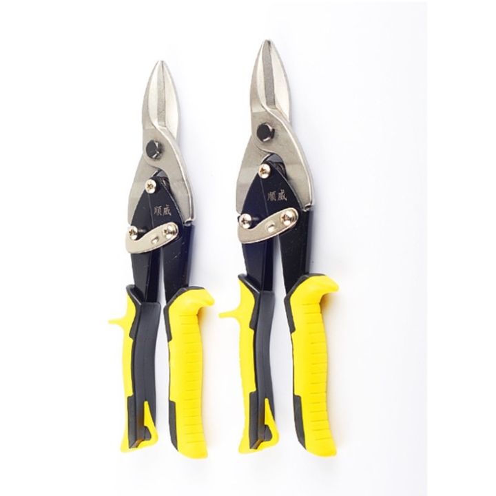 MKR 10” Aviation Tin Snips Scissor Iron Plate Metal Aluminium Straight ...