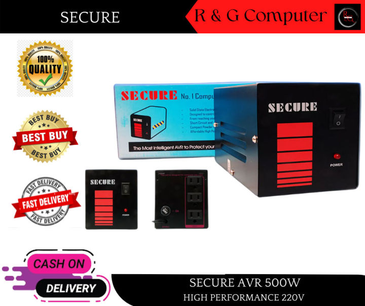 High Performance SECURE AVR | Desktop Computer AVR 500W | 220 Volts ...