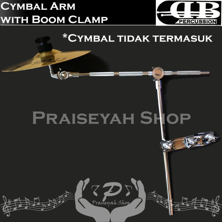 Stand Cymbal Boom Arm with Clamp DB Percussion Holder Adaptor CBC-03 ...