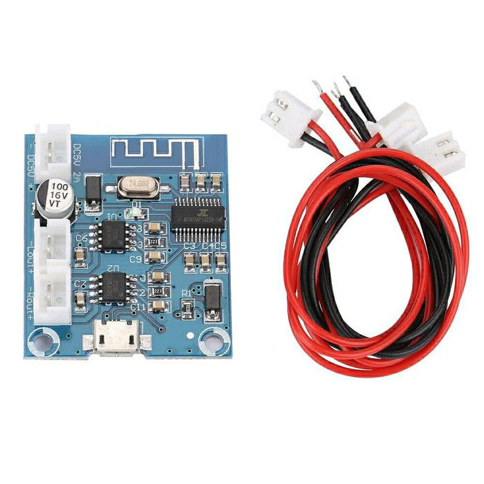 DIY amplifier bluetooth 2x 5w mini hifi amplifier portable 5v 3.7v amp ...