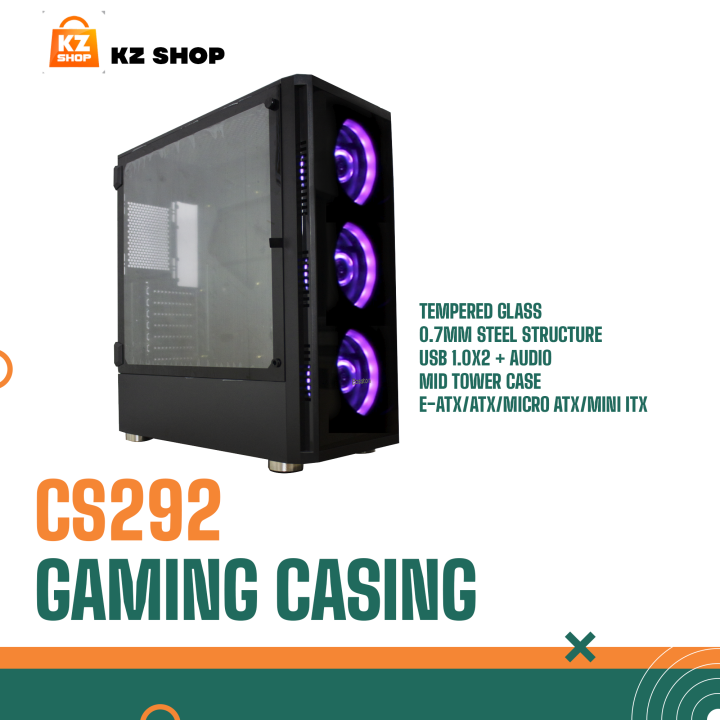 Bosston CS292 Micro Atx Gaming Casing | Lazada PH