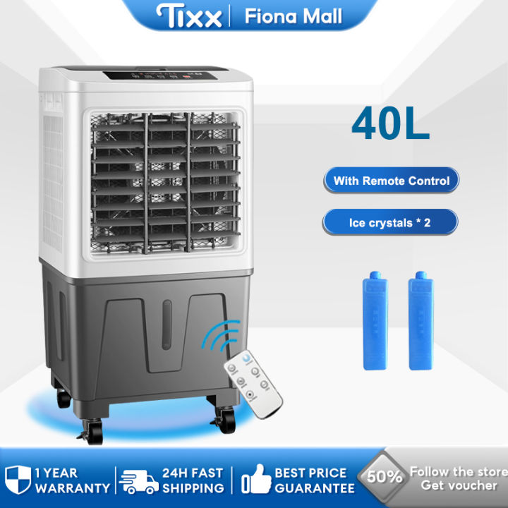 Tixx Air Cooler Aircon with Remote Control 40L/50L | Lazada PH