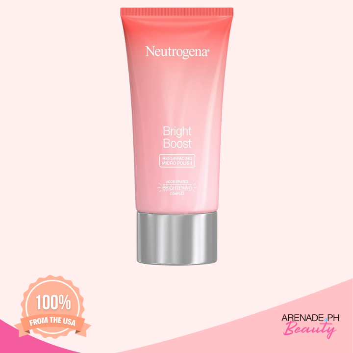 Neutrogena Bright Boost Resurfacing Micro Polish Brightening Complex 2. ...