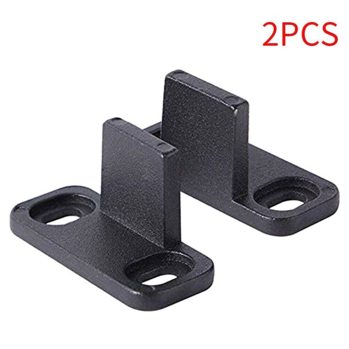 2Pcs Sliding Barn Door Guide T-shape 4.5 x 2 cm Floor Guide Stay Roller ...